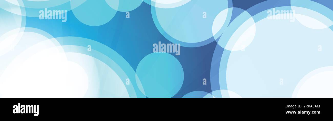 Abstract Wide Blue and White Minimal Geometric Pattern Background ...