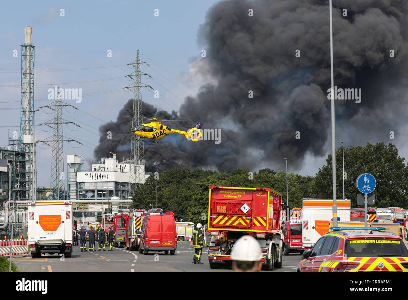 Currenta explosion hi-res stock photography and images - Alamy