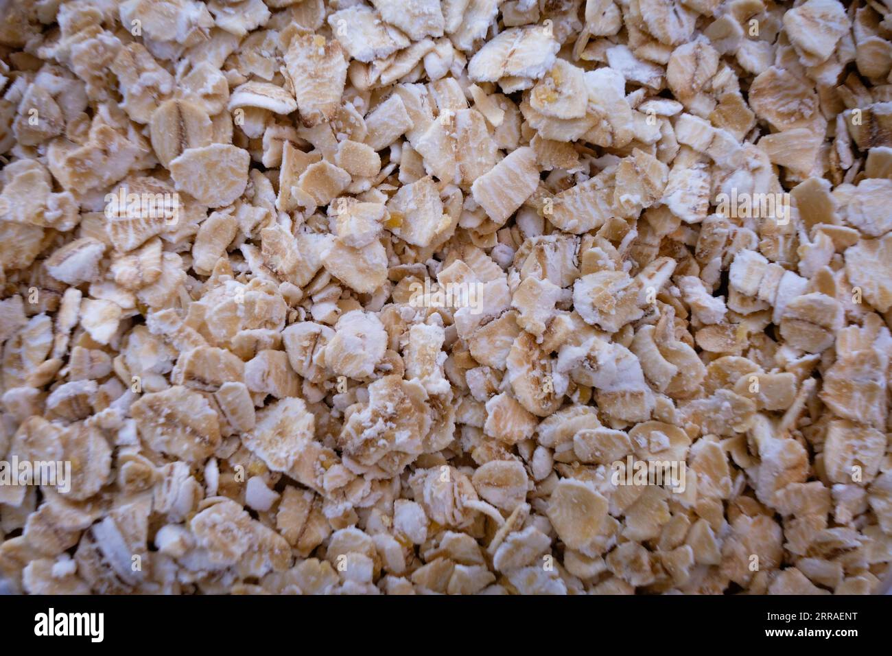 Uncooked oatmeal flakes texture close hi-res stock photography and ...