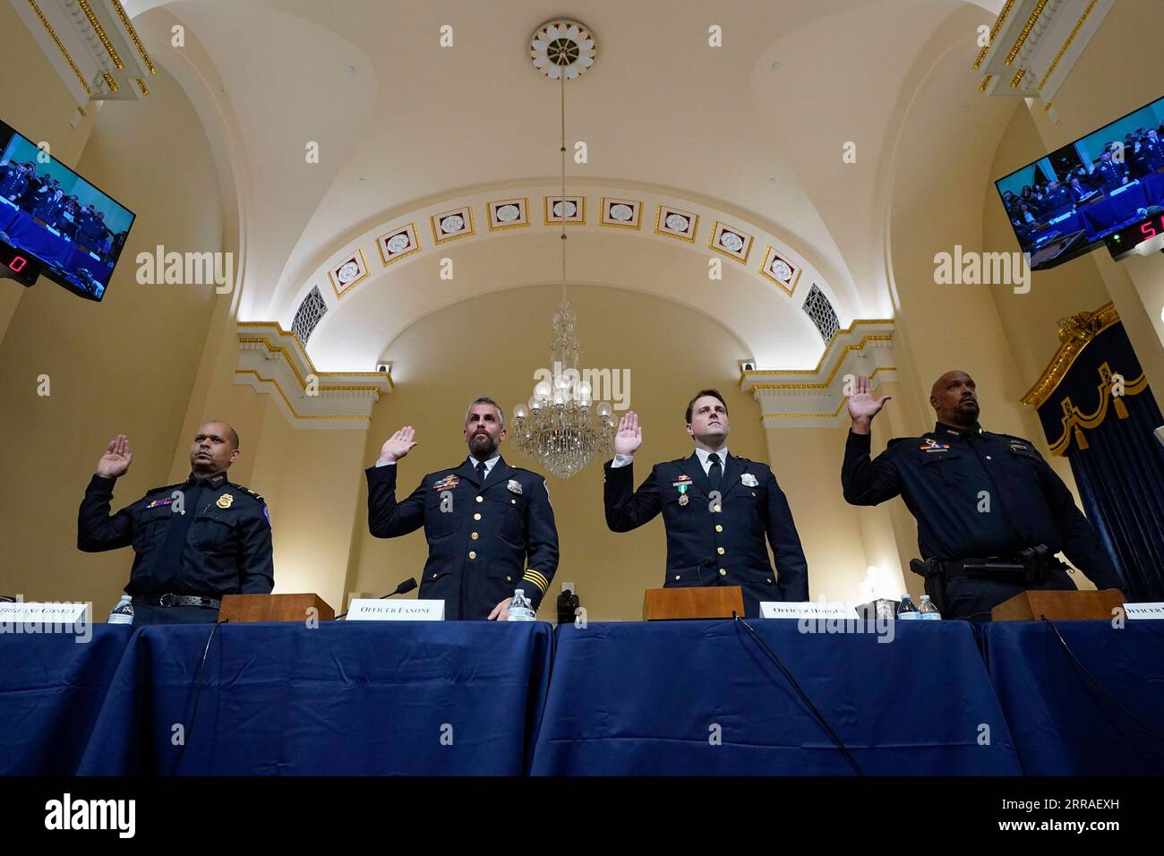 210727 -- WASHINGTON, July 27, 2021 -- U.S. Capitol Police officer ...