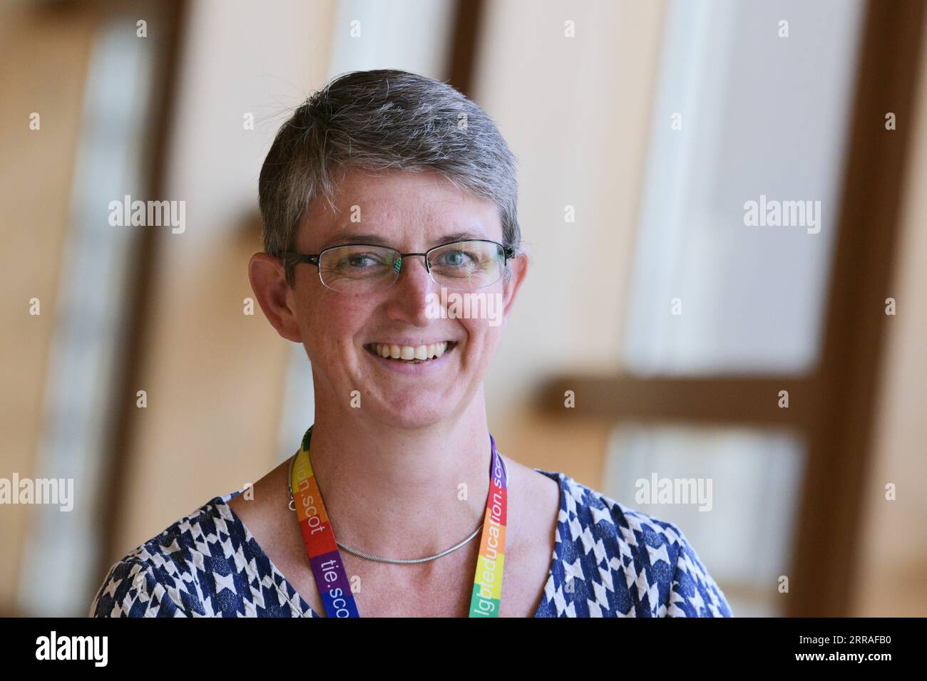 Edinburgh Scotland, UK 06 September 2023. Maggie Chapman at the ...