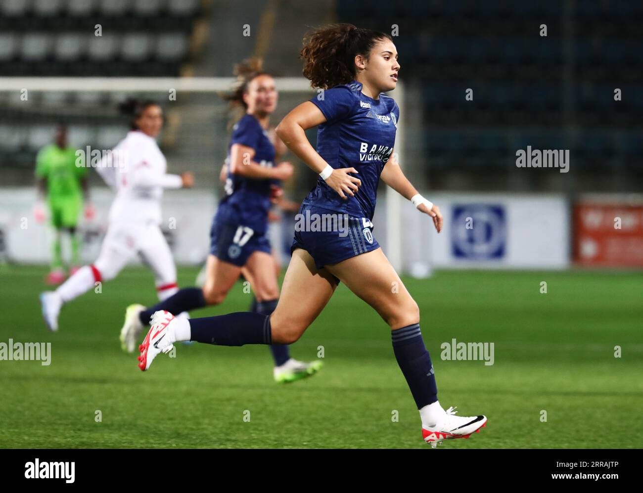 Paris FC no. 20 Louna Ribadeira during Wednesday's match between Paris ...