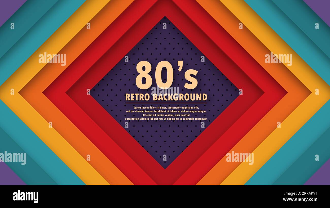 Classic 1970 1980 retro Stock Vector Images - Alamy