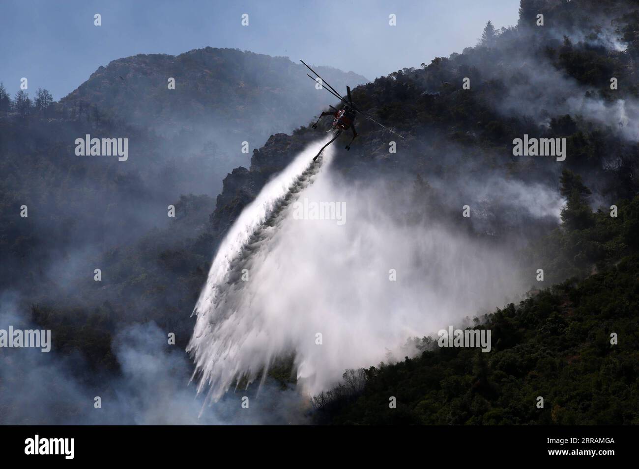 Grece athens wildfires hi-res stock photography and images - Alamy