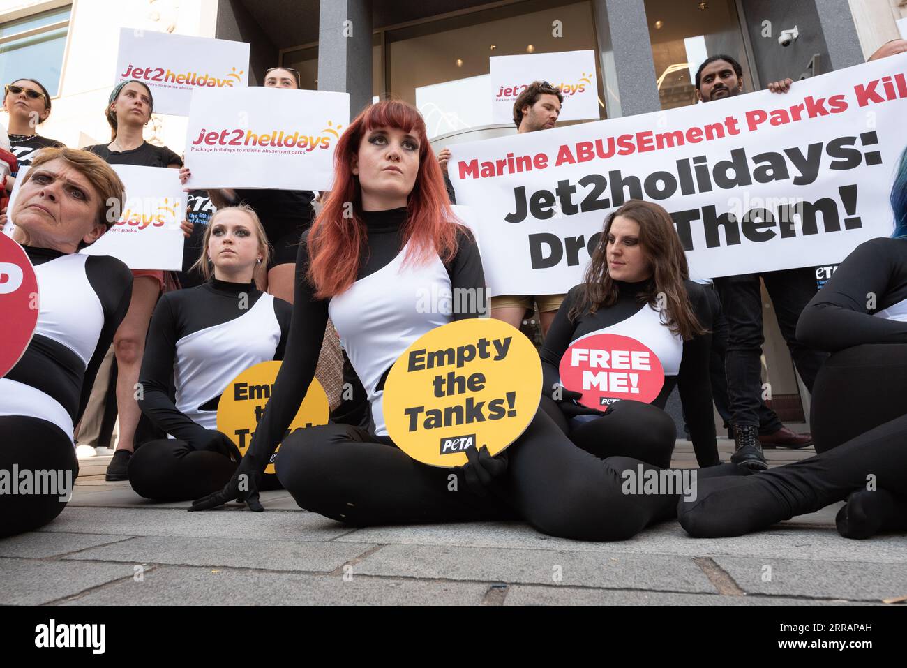 London, UK. 7 September, 2023. People for the Ethical Treatment of ...