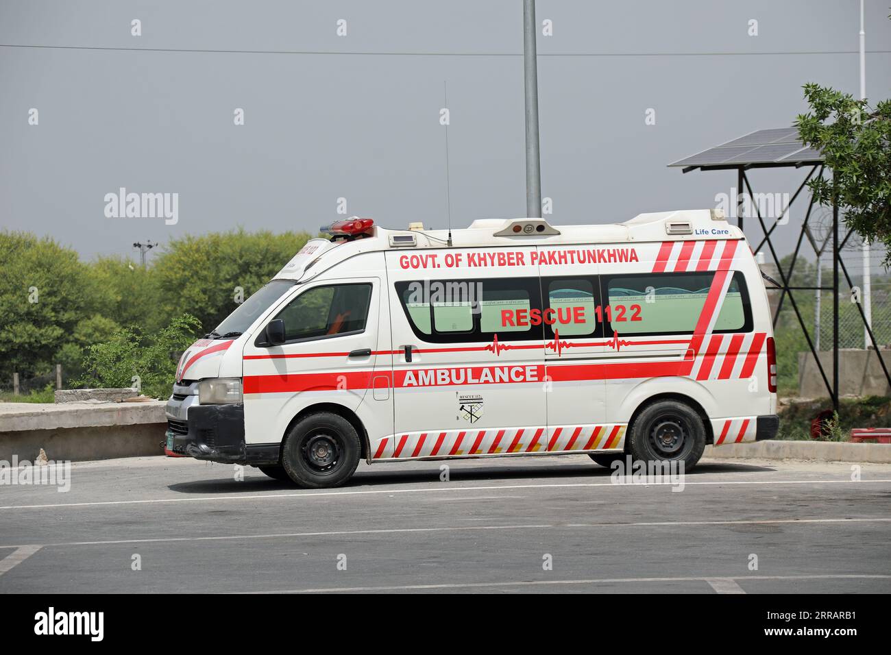 Ambulance in Pakistan Stock Photo - Alamy