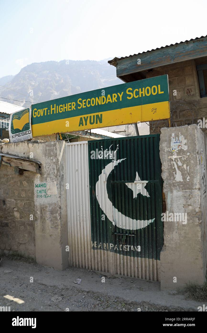 Ayun School in the Chitral District of Pakistan Stock Photo - Alamy