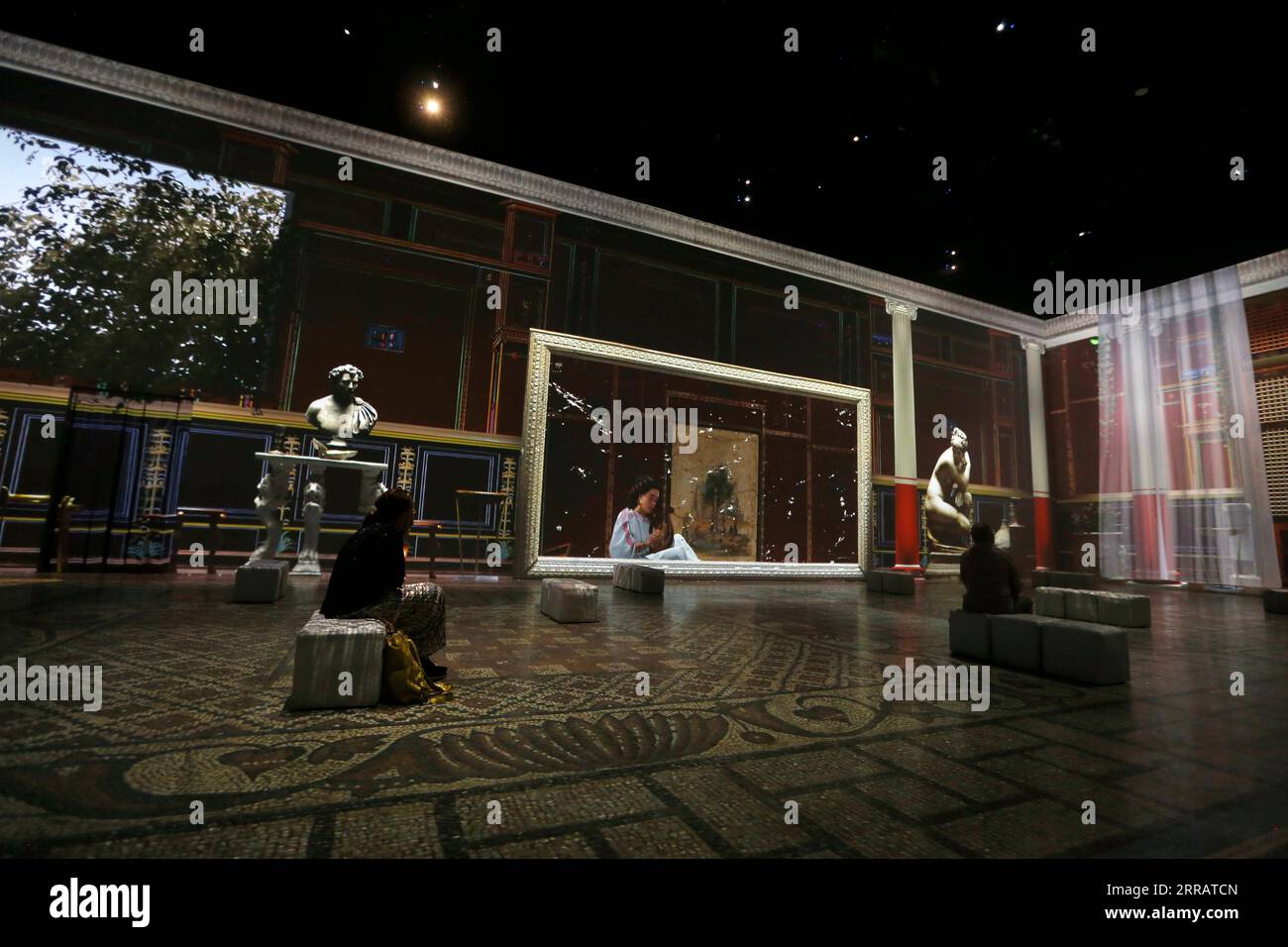 Appearance of the immersive exhibition 'The last days of Pompeii' at ...