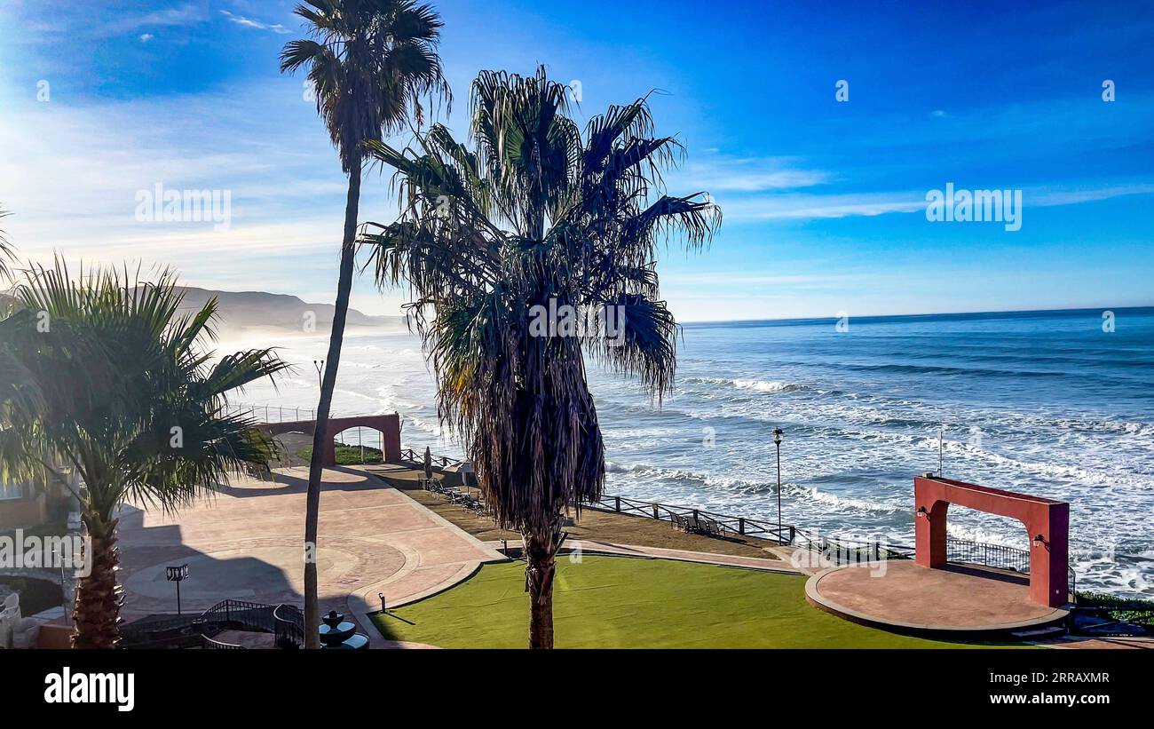 Puerto Nuevo is a Mexican town, window of the Pacific Ocean in the ...