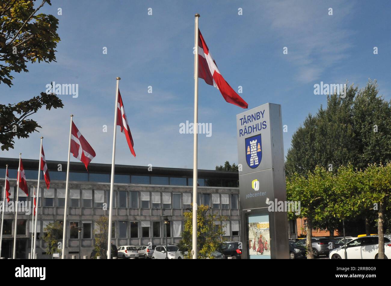 Kastrup/Copenhagen/Denmark/07 September 2023/.Taarnby kummen or city ...