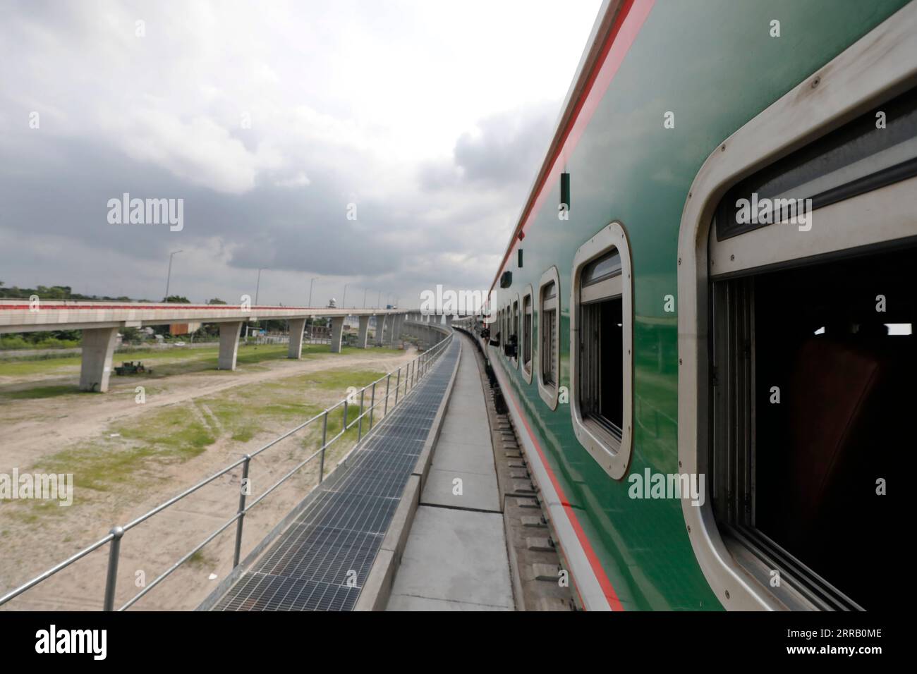 Munshiganj, Bangladesh - September 07, 2023: A special train operated ...