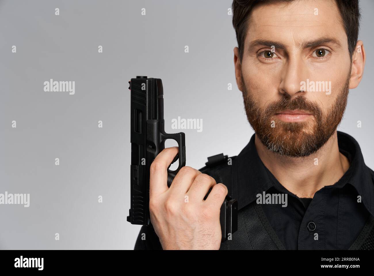 Short barrelled firearm hi-res stock photography and images - Alamy