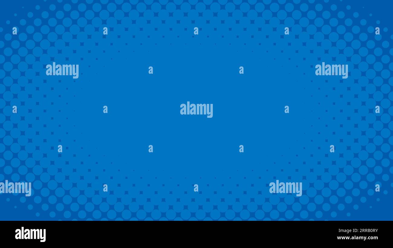Blue dot pattern background. Vector data that is easy to edit Stock ...
