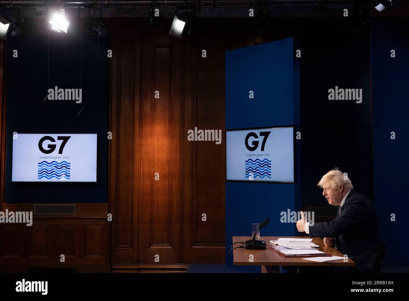 G7 summit 2021 london hi-res stock photography and images - Alamy