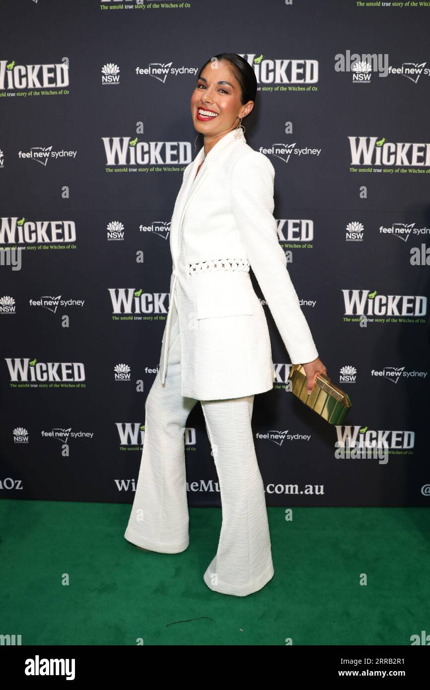 September 7, 2023: SARAH ROBERTS attends the opening night of 'Wicked ...