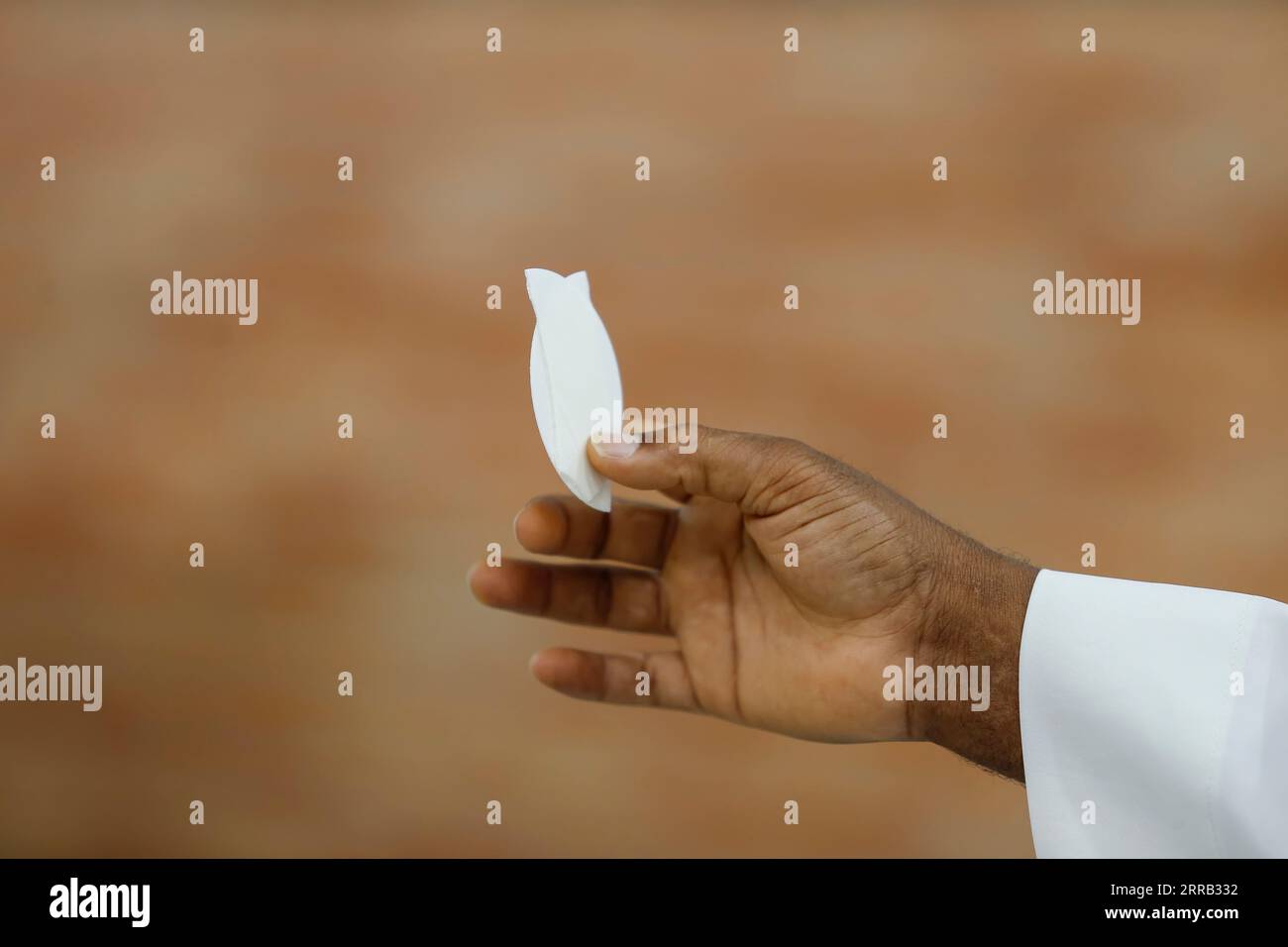 Consecration of bread and wine in the body and blood of Jesus - Sacred ...