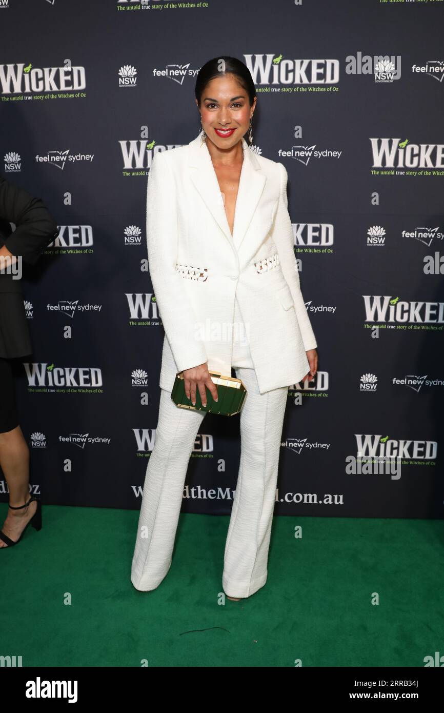 September 7, 2023: SARAH ROBERTS attends the opening night of 'Wicked ...