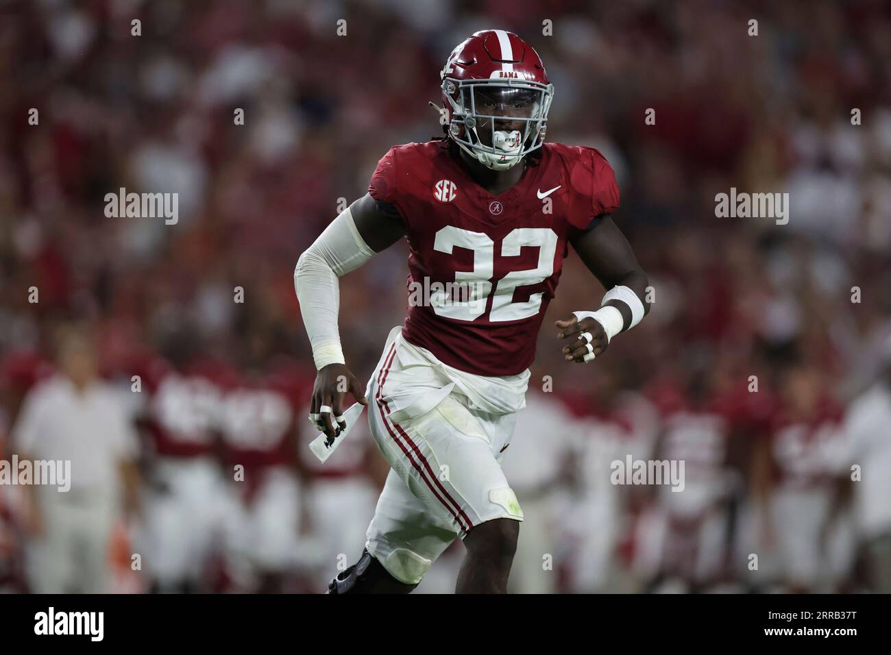Alabama linebacker Deontae Lawson (32) during the second half of an ...