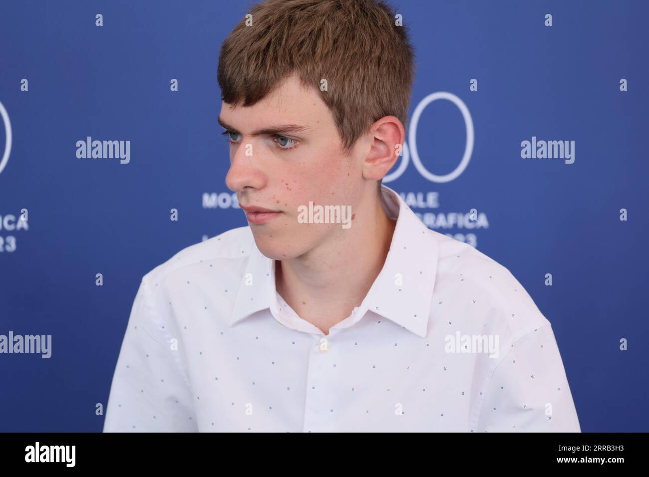 Lido Di Venezia, Italy. 07th Sep, 2023. Felix Heremans poses during the ...