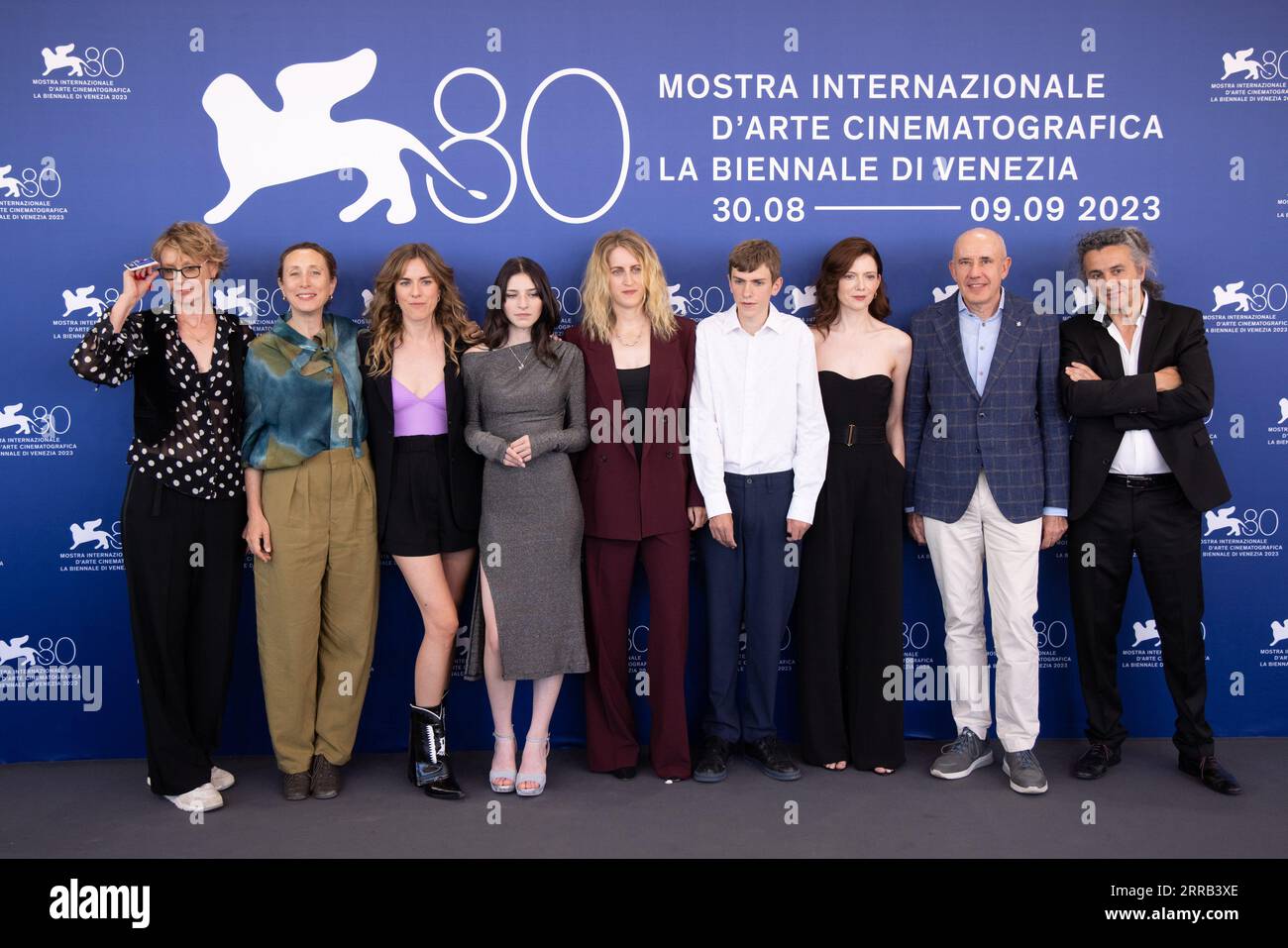 Lido Di Venezia, Italy. 07th Sep, 2023. (L-R) A guest, Juliette ...