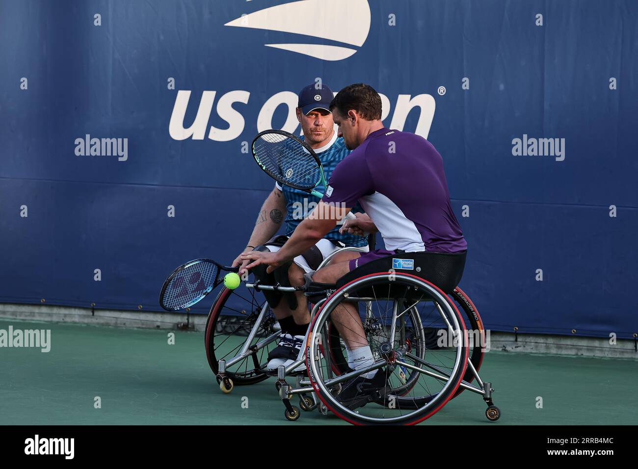 New York, New York, USA. 6th Sep, 2023. Maikel Scheffers (NED), Joachim ...