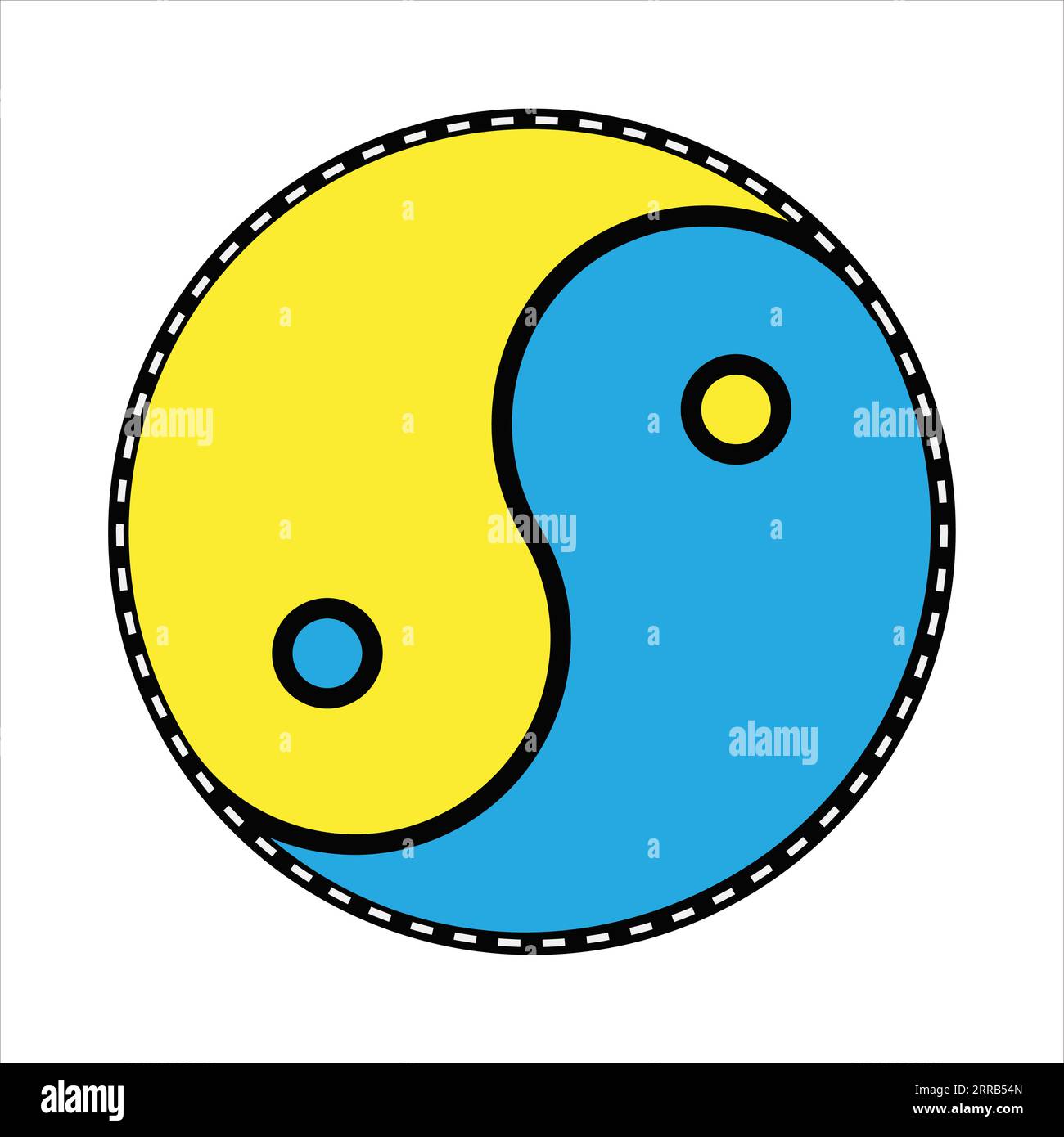 Yin yang vectors hi-res stock photography and images - Alamy