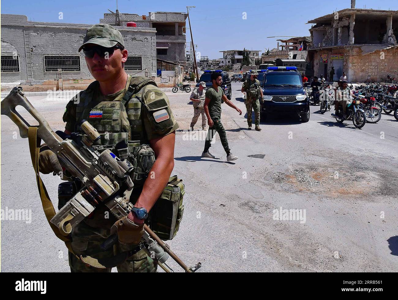 Russian forces in syria hi-res stock photography and images - Alamy