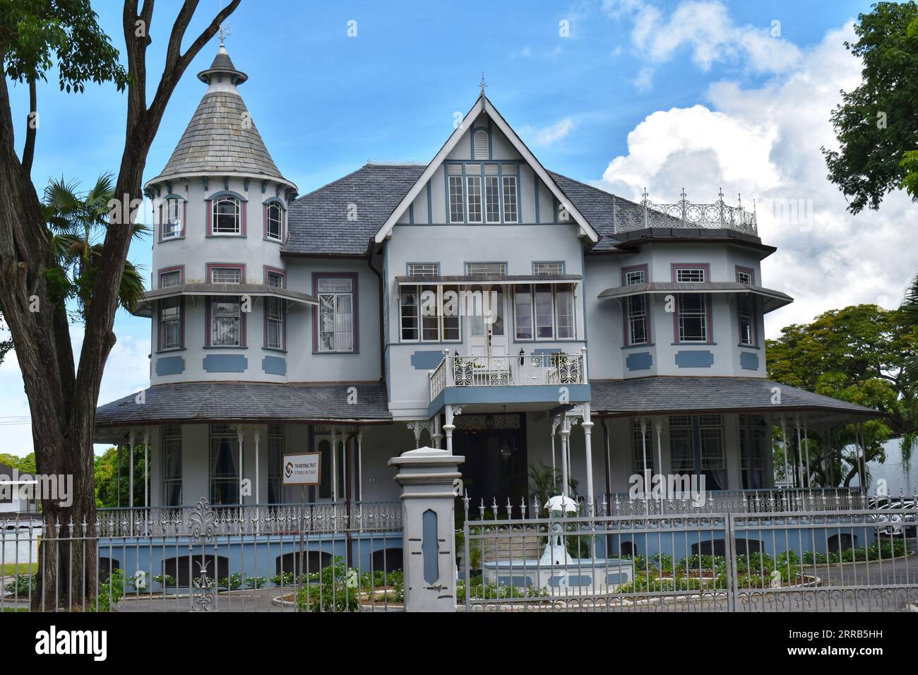 Mille Fleurs, one of the magnificent seven buildings in Port of Spain ...