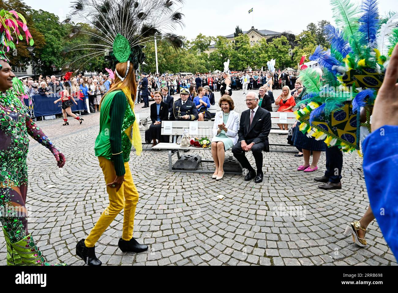 Karlstad, Sweden. 07th Sep, 2023. KARLSTAD 20230907King Carl Gustaf and ...