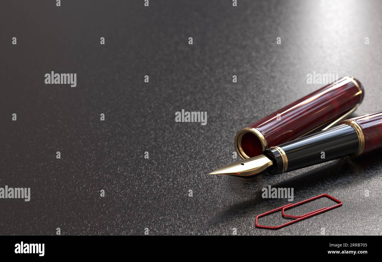 Pen and black ink over pencil hi-res stock photography and images - Alamy