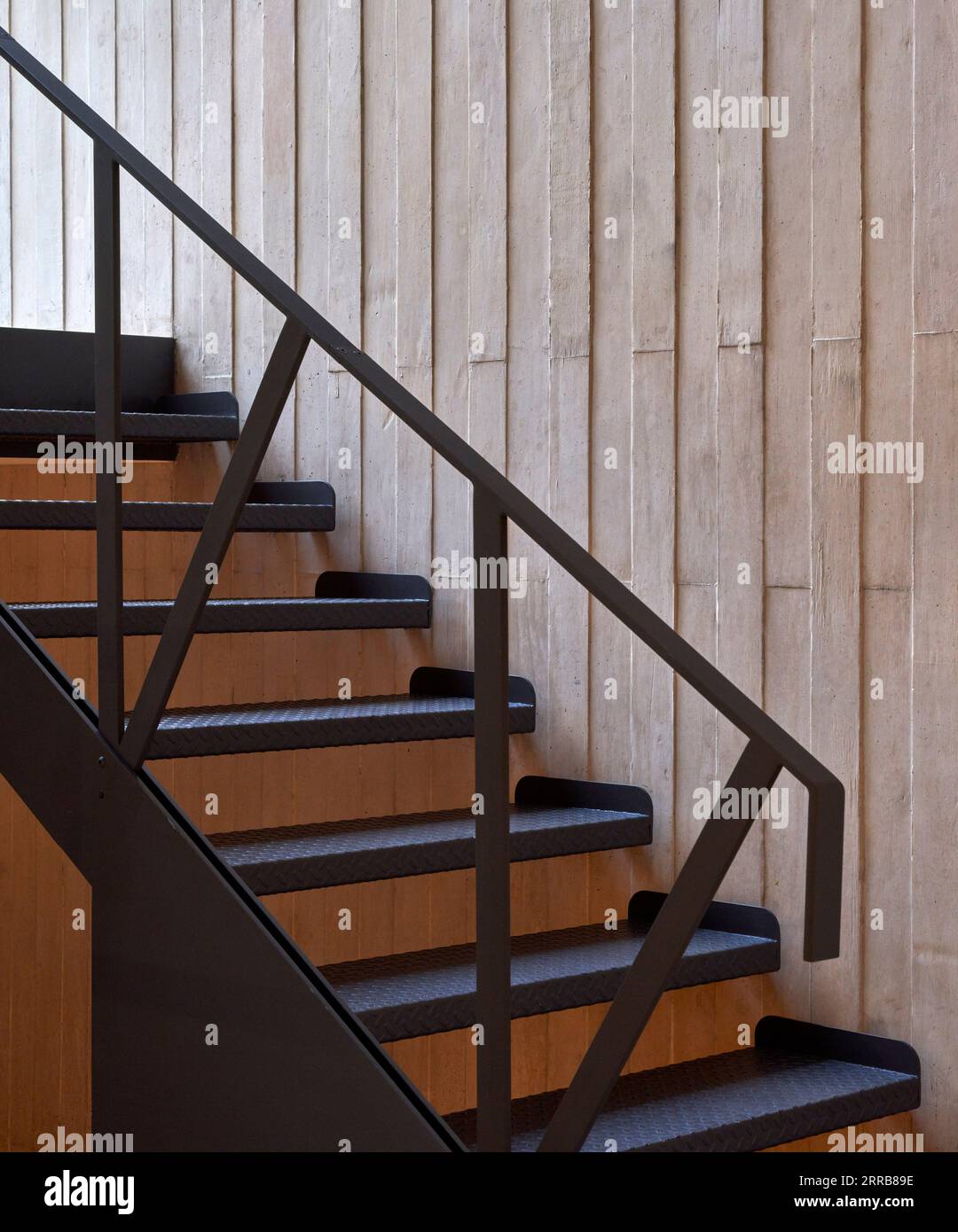 Communal staircase. Edificio Temístocles, Mexico City, Mexico ...