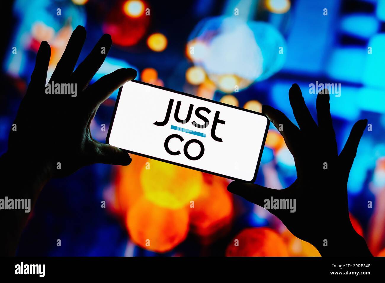 Justco logo hi-res stock photography and images - Alamy