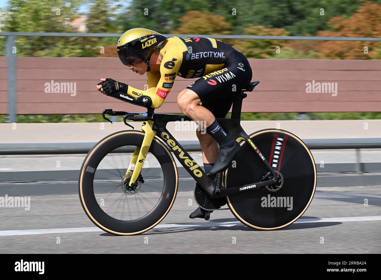 Primoz Roglic Olympic TT Champiom Slovenia Jumbo Visma Stock Photo - Alamy
