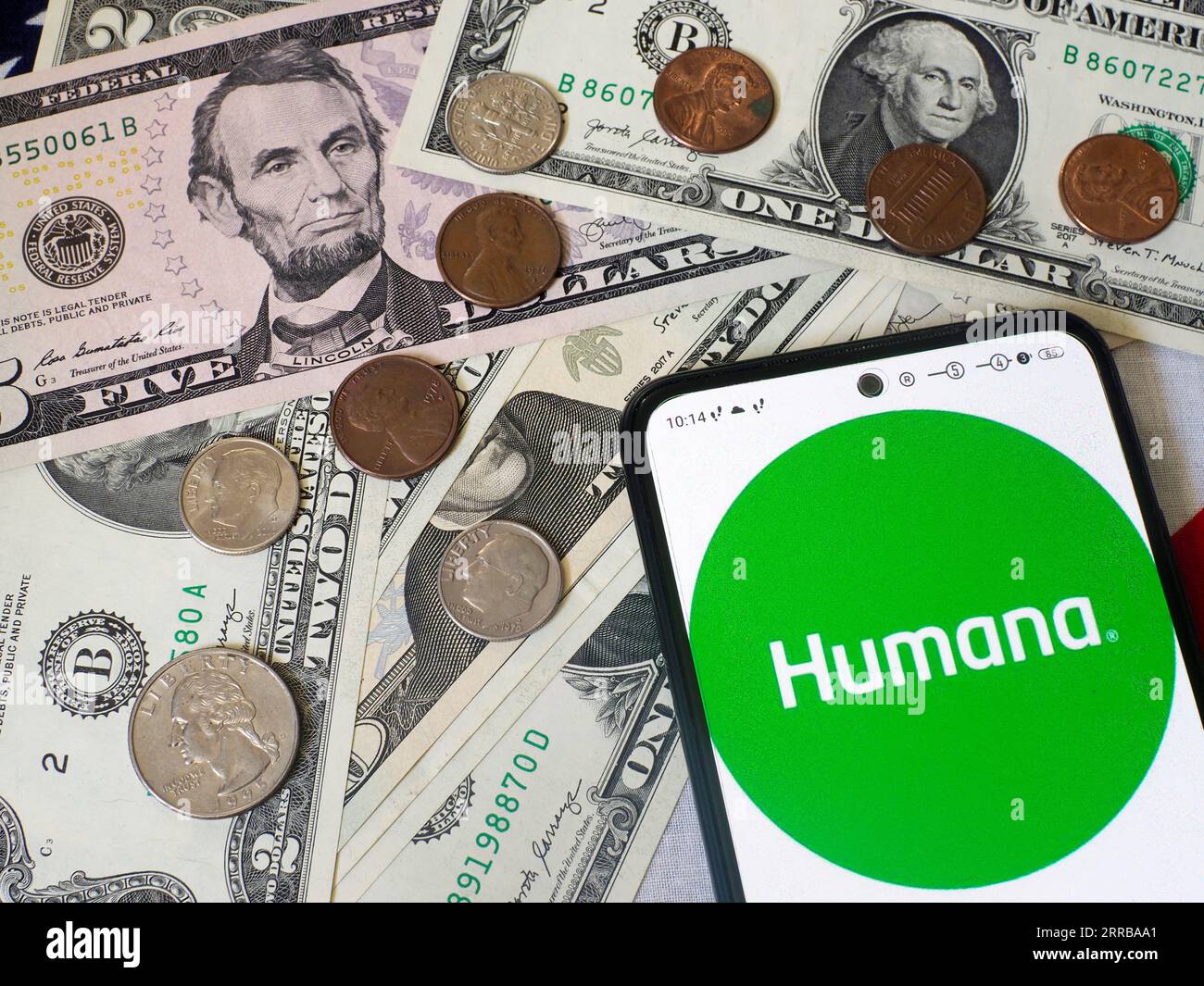Humana logo hi-res stock photography and images - Alamy