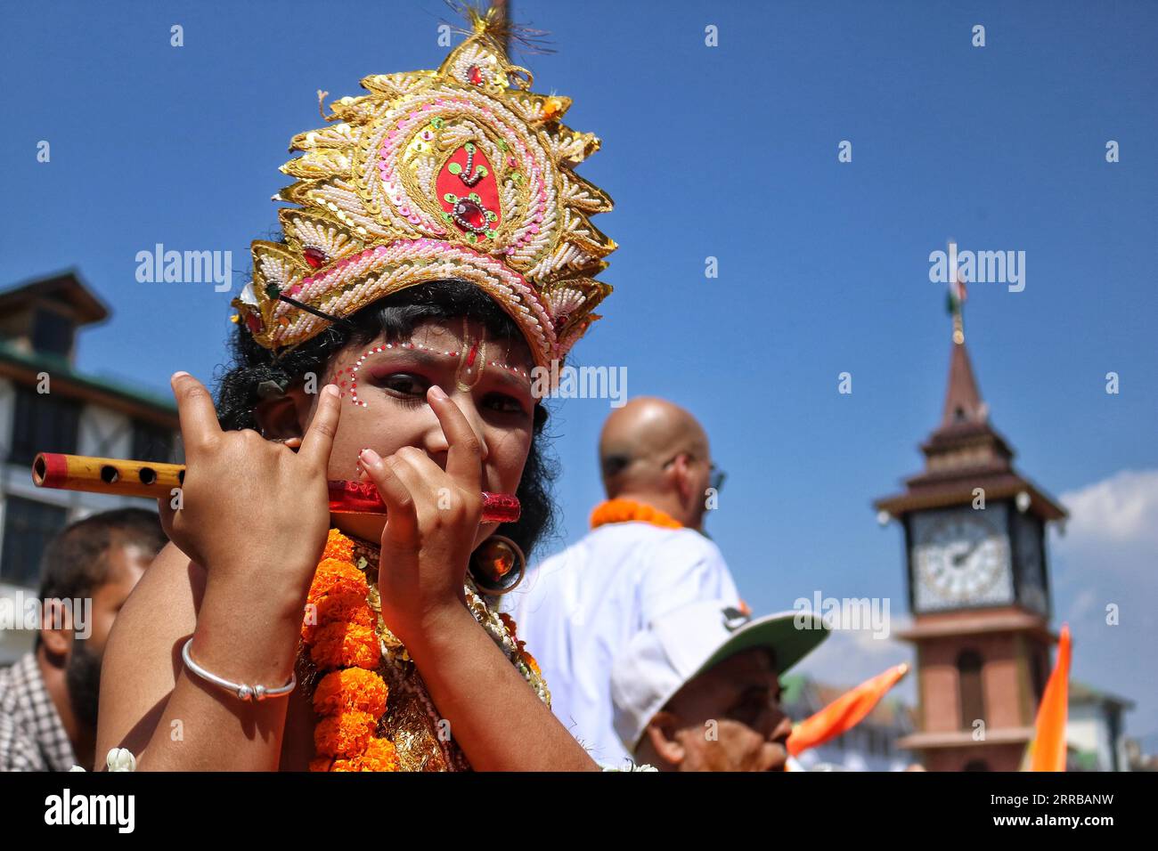 Child lord krishna hi-res stock photography and images - Alamy
