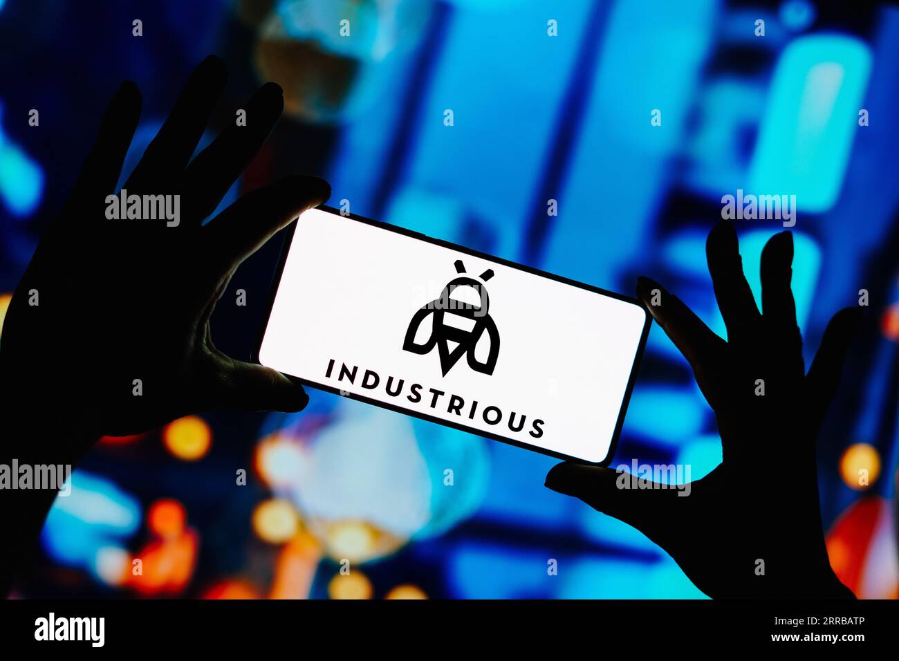 Industrious logo hi-res stock photography and images - Alamy