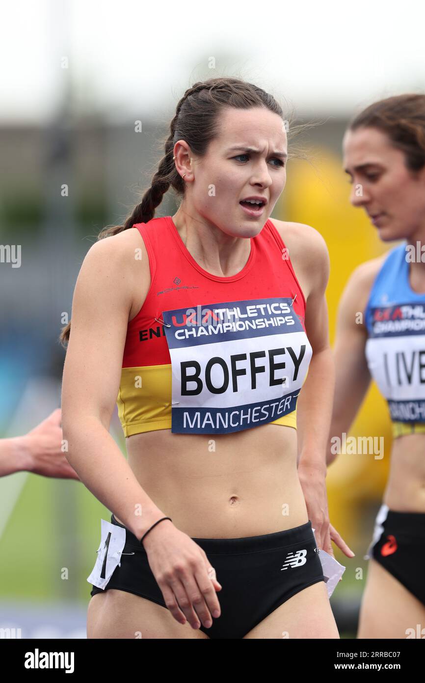 Isabelle Boffey in the 800m at the UK Athletics Championship 2023 Stock ...