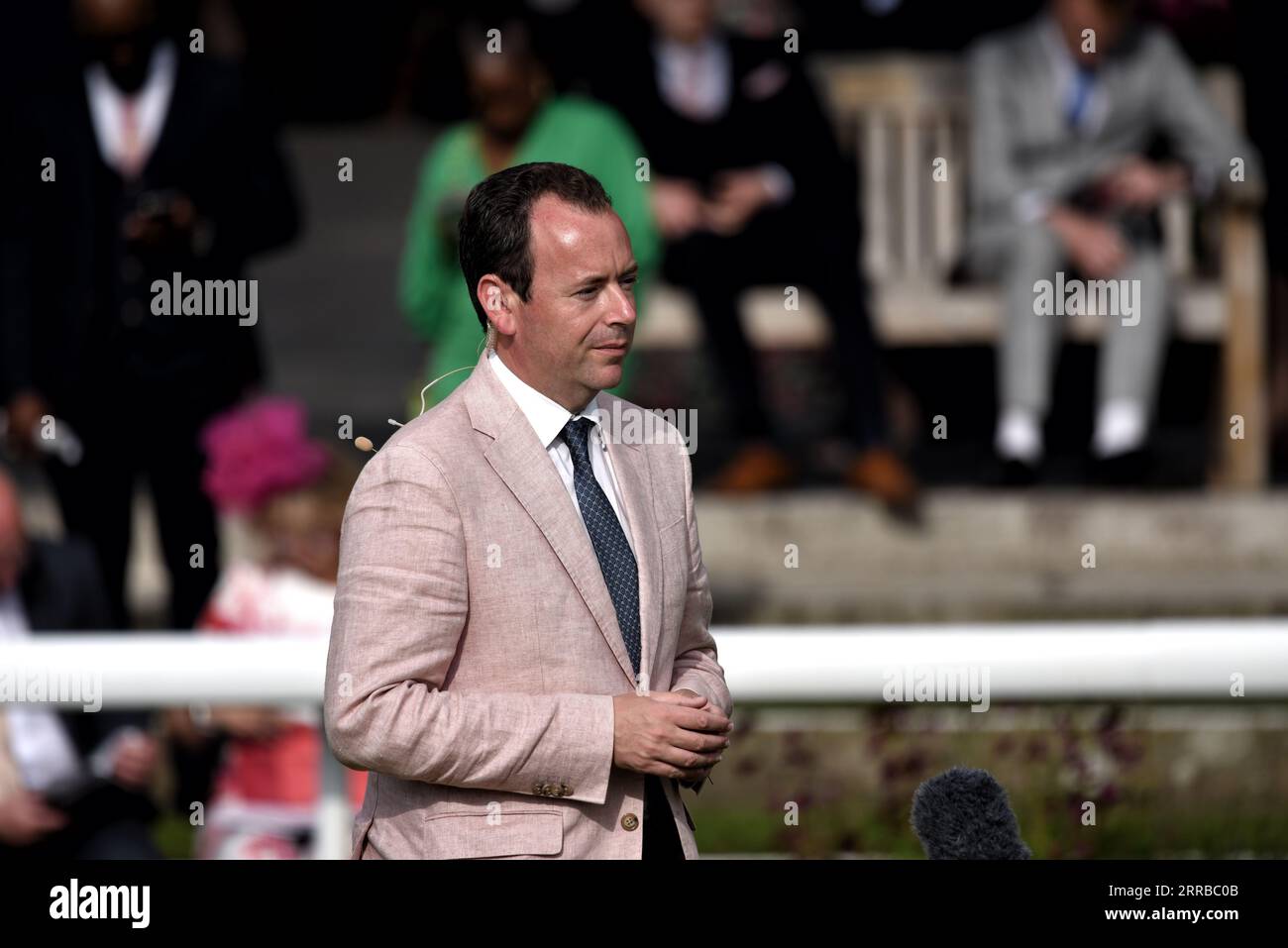 Nick Luck broadcaster Stock Photo - Alamy
