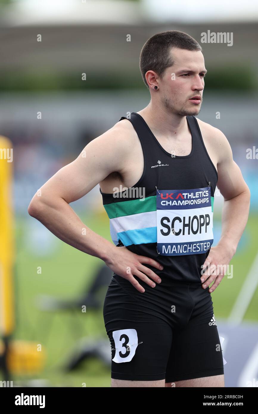Max SCHOPP in the 400m Hurdles at the UK Athletics Championship 2023 ...