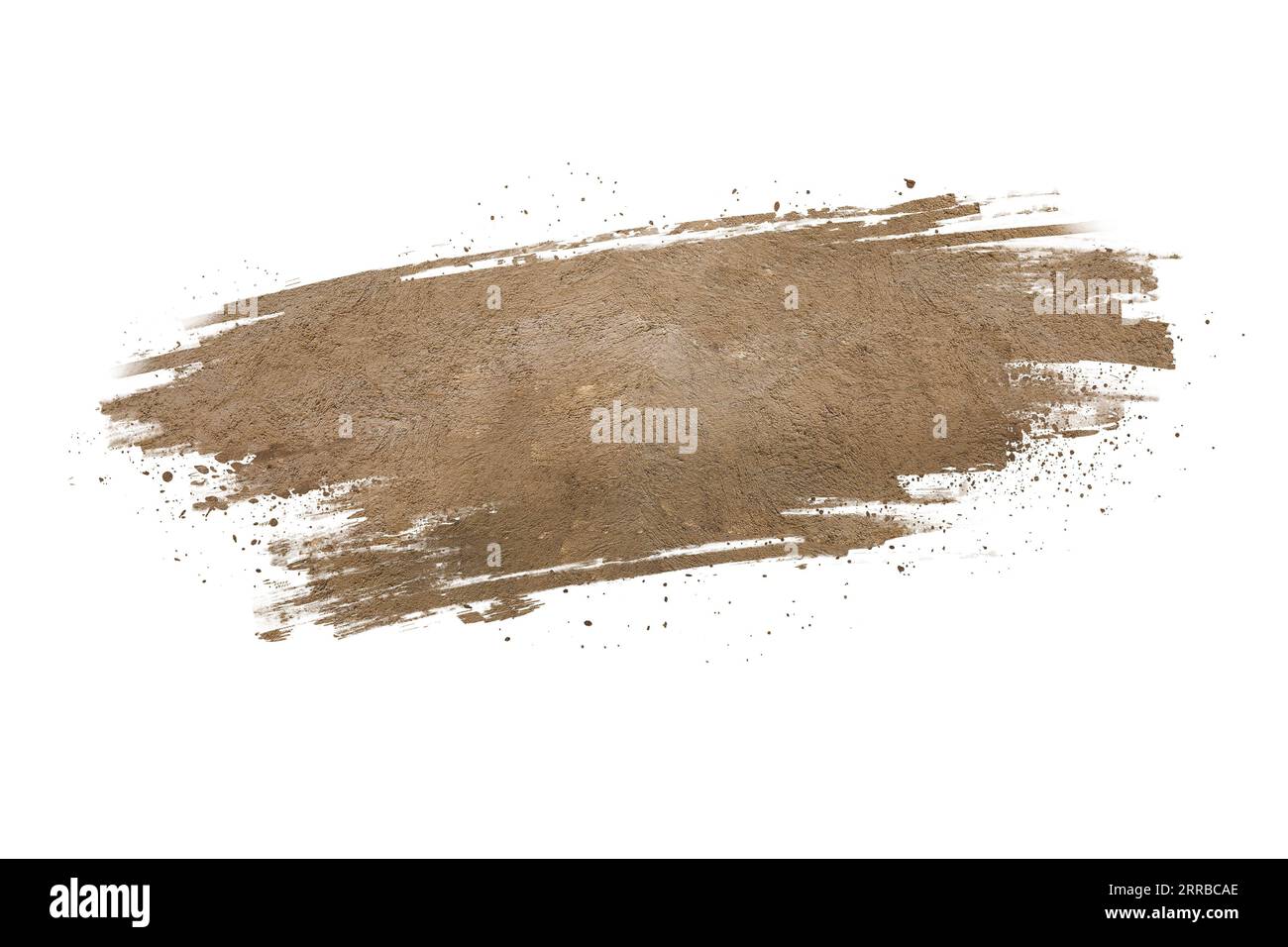 mud splash isolated on white background Stock Photo - Alamy