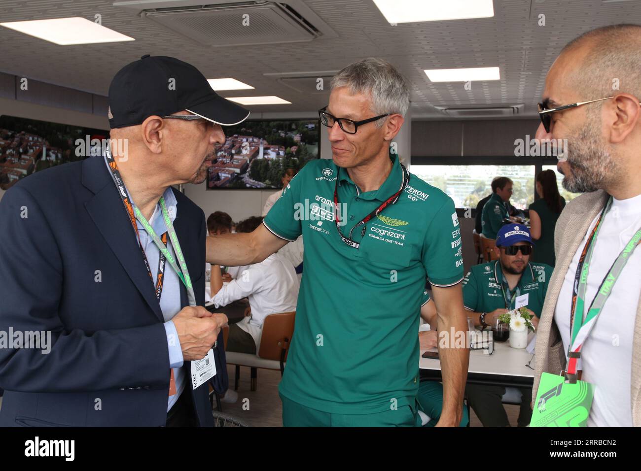Team principal of aston martin aramco cognizant f1 team hi-res stock ...