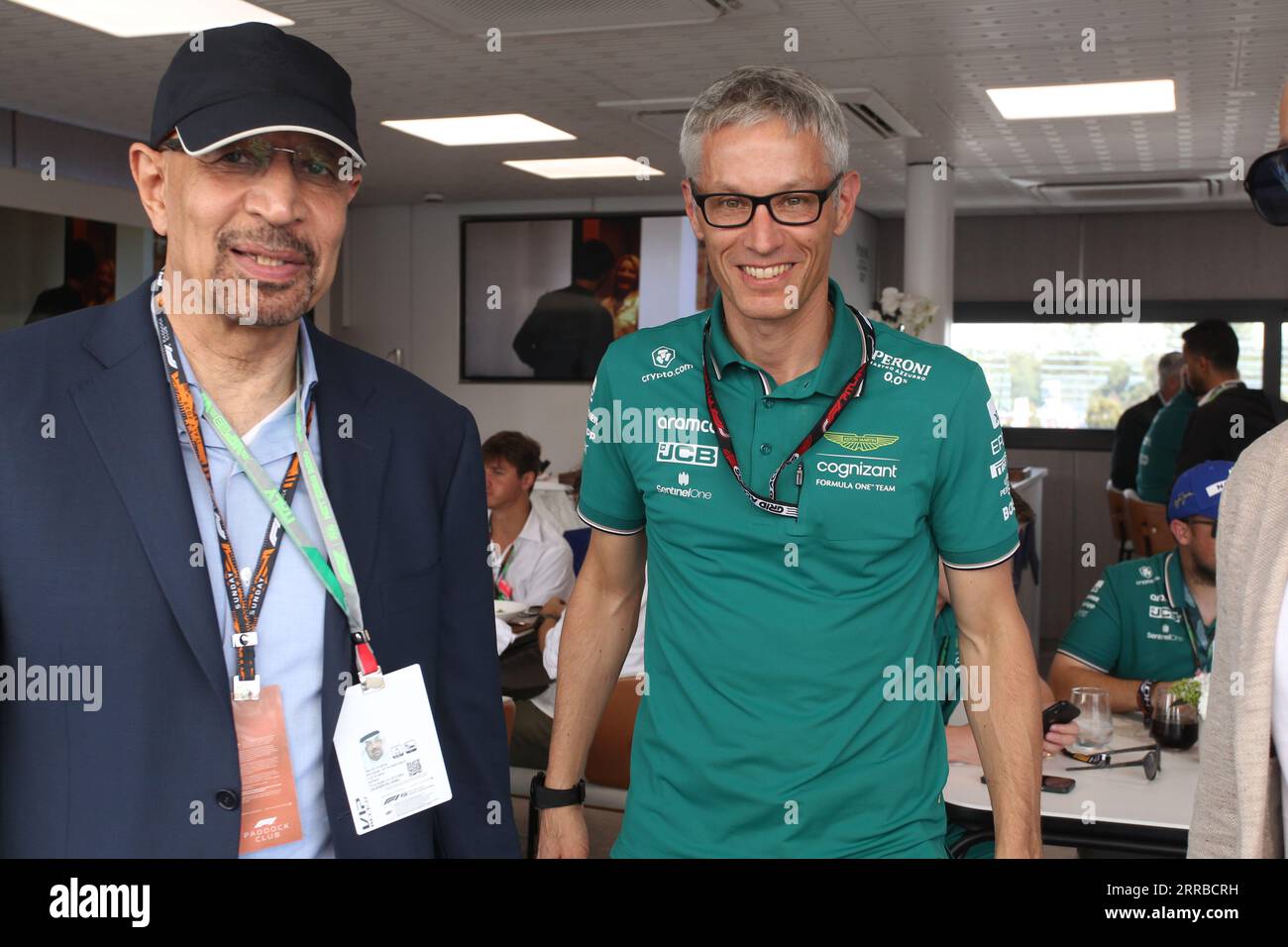 Team principal of aston martin aramco cognizant f1 team hi-res stock ...
