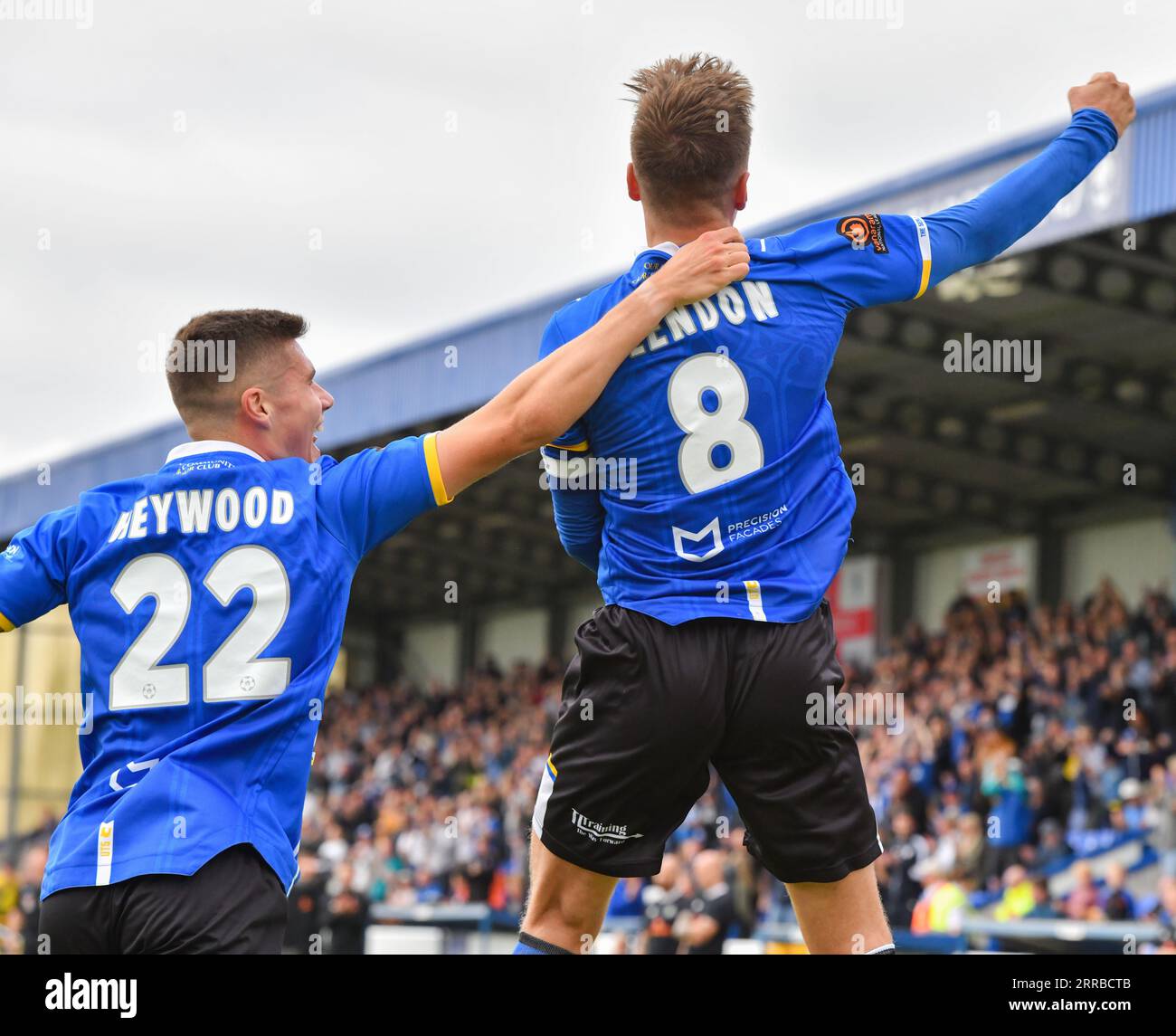 Football match stadium high hi-res stock photography and images - Alamy