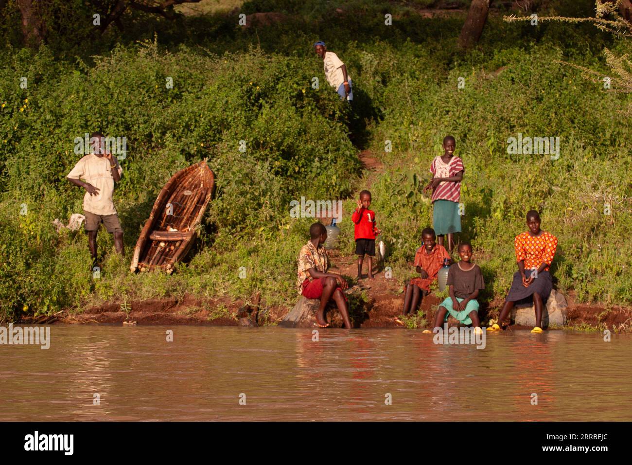 Fishing at baringo lake in kenya hi-res stock photography and images ...