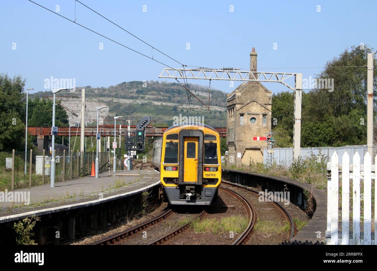 Northern Trains class 158 express sprinter diesel multiple unit train ...