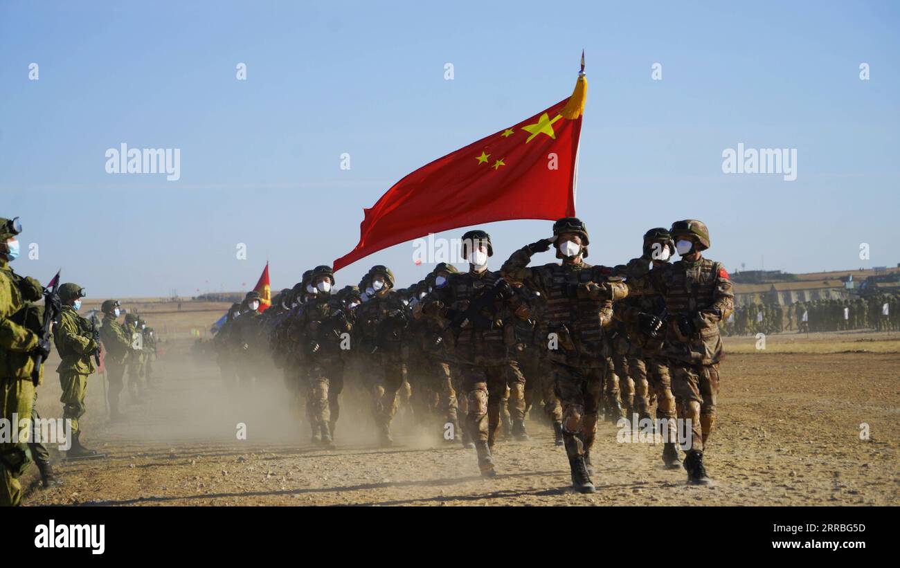 Peace mission 2021 chinese troops hi-res stock photography and images ...