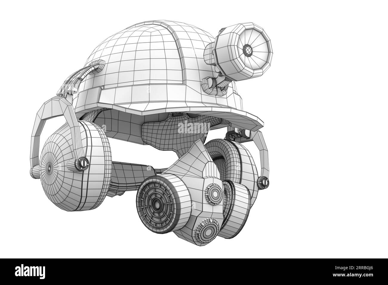 Safety helmet or hard cap and earphones muffs isolated on white ...