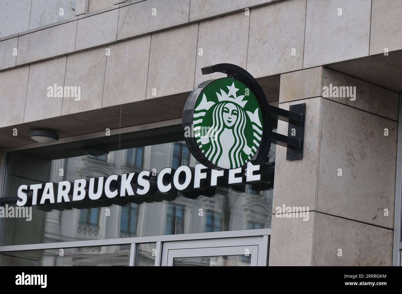 07 September 2023/Seattle coffe chain starbucks coffee cafe in danish ...