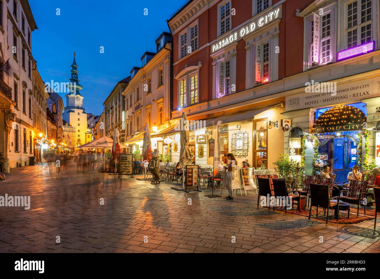 Michalska Street and Michael's Gate (Michalska brana), Bratislava ...