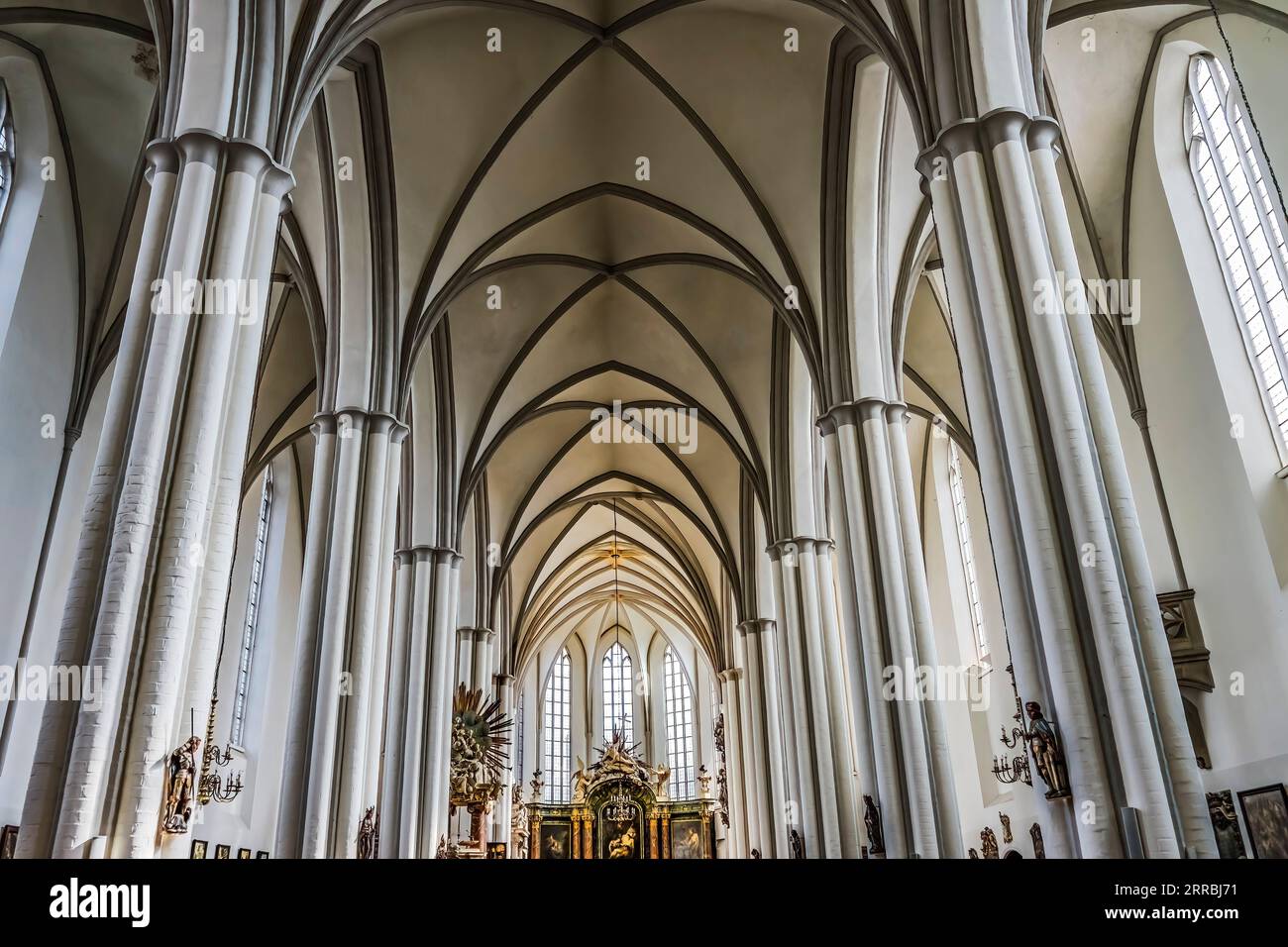 Basilica St Mary's Church Berlin Germany. Date from late 1200s, became ...